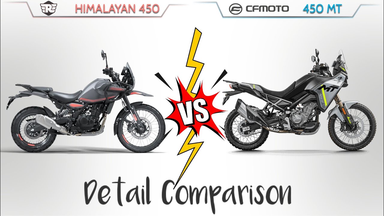 Cf moto 450 mt VS Royal Enfield Himalayan 452 | Comparison | Mileage ...