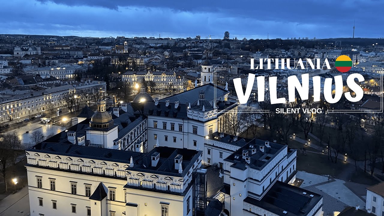 Vilnius Lithuania, 4K 60 fps - YouTube
