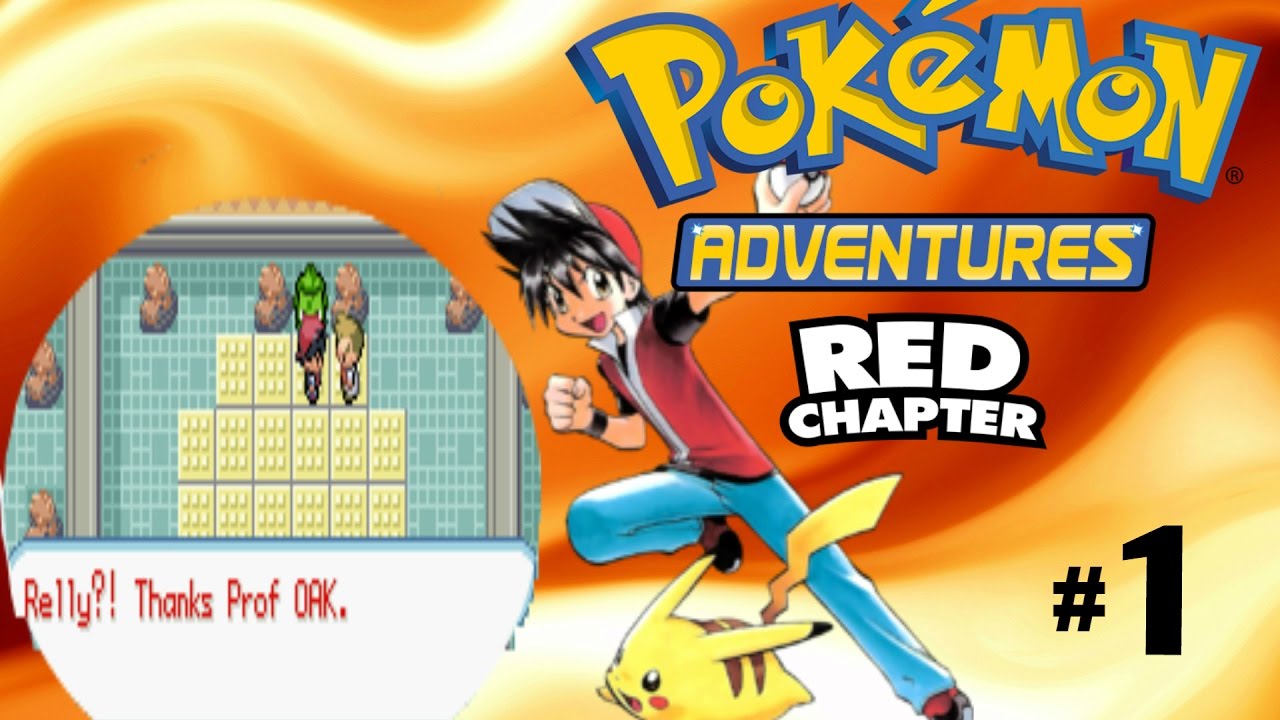 Lets play Pokemon Adventures Red Chapter - YouTube