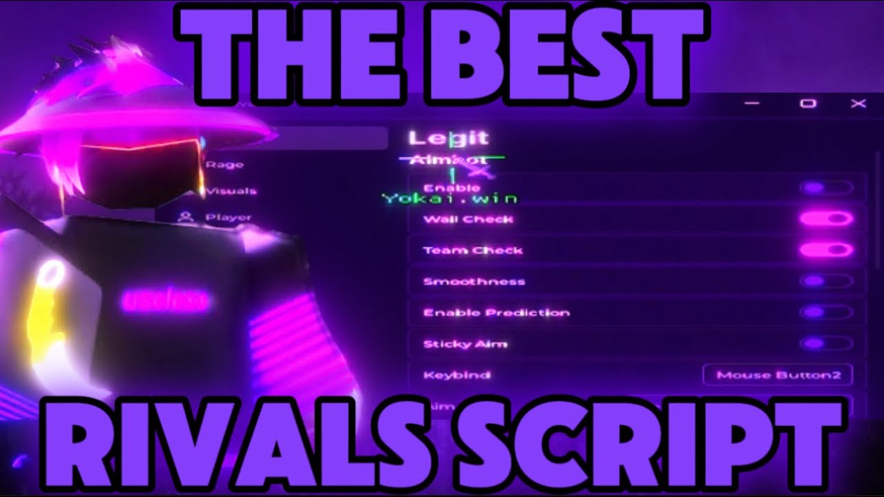 This RIVALS SCRIPT Made Me UNBEATABLE.. (Aimbot, Triggerbot, Ragebot ...