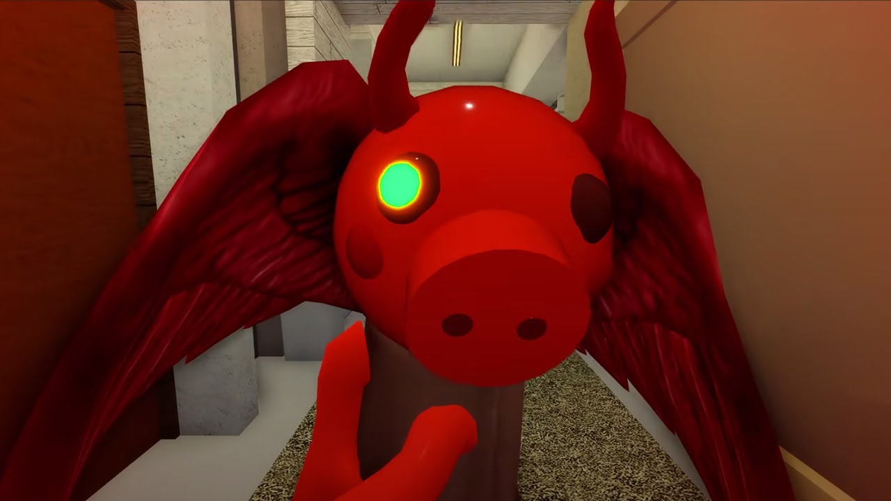 ROBLOX PIGGY DEVIL JUMPSCARE - YouTube