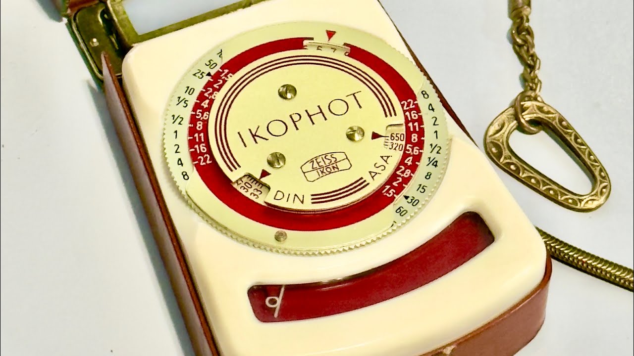 Zeiss Ikon 1950s IKOPHOT Light Meter - Simple to use and functionally ...