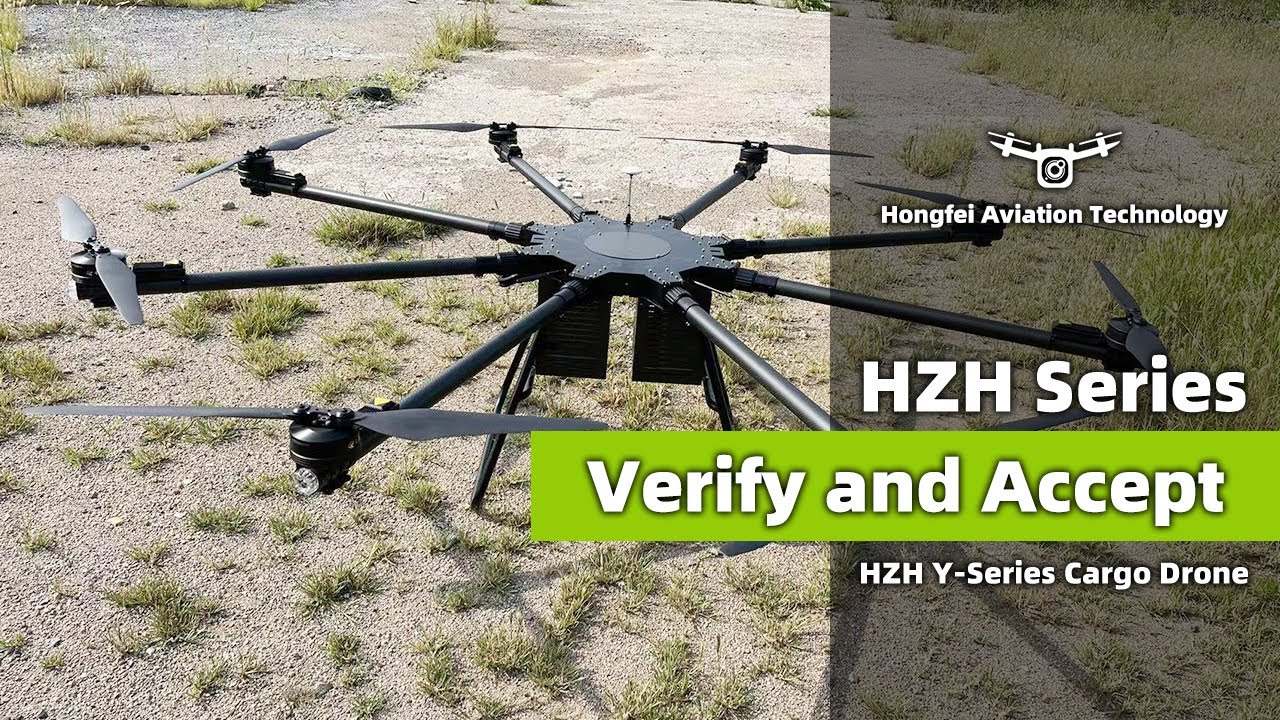 HZH Y-Series Cargo Drones, Pre-shipment Assembly and Transportation ...