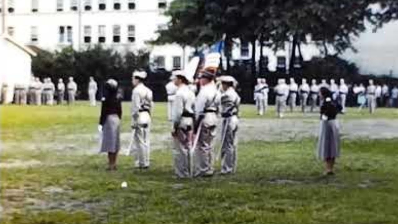 Reserve Officer Training Corps ROTC In Texas 1947 - Parade & Inspection ...