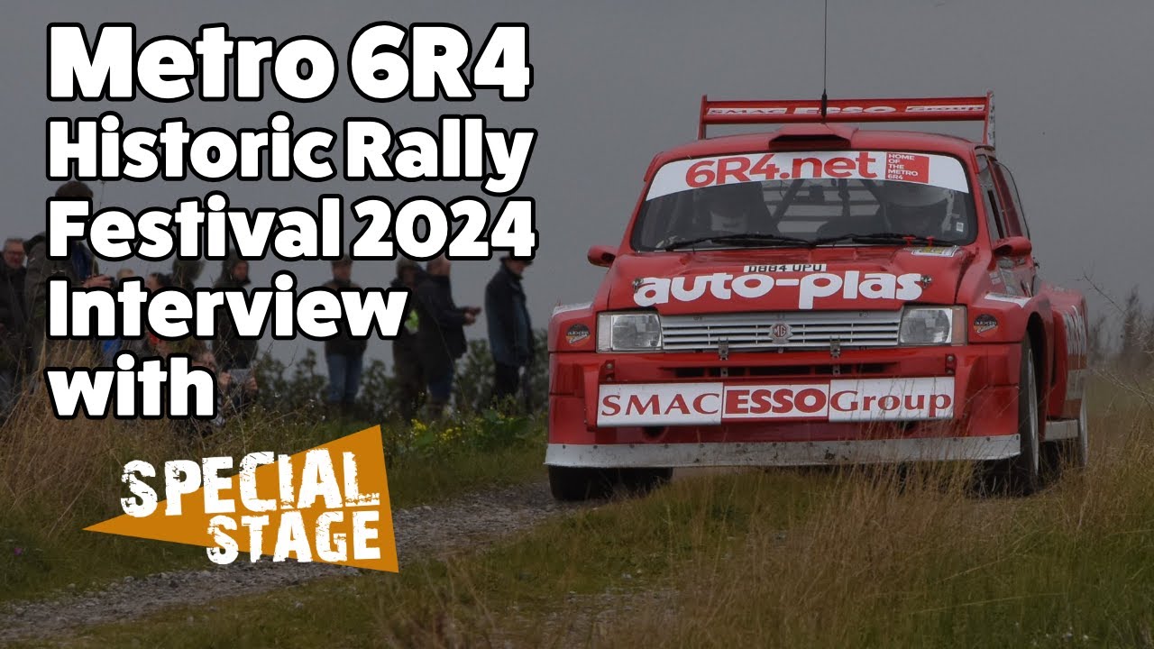 Metro 6R4 Historic Rally Festival 2024 Interview - YouTube