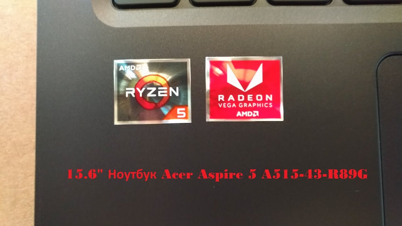 Про ноутбук Acer Aspire5 A515-43-R89G (AMD Ryzen 3500U) - YouTube