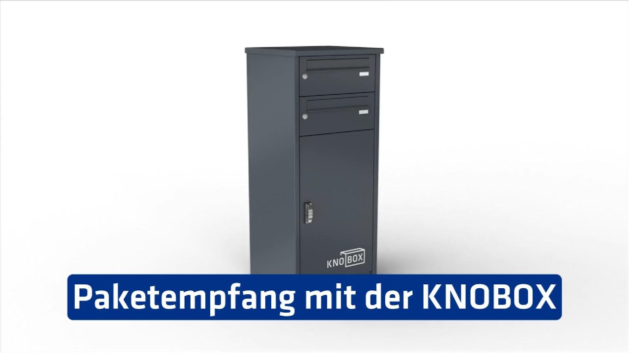 KNOBLOCH Paketbox KNOBOX im Einsatz: So einfach funktioniert sie - YouTube