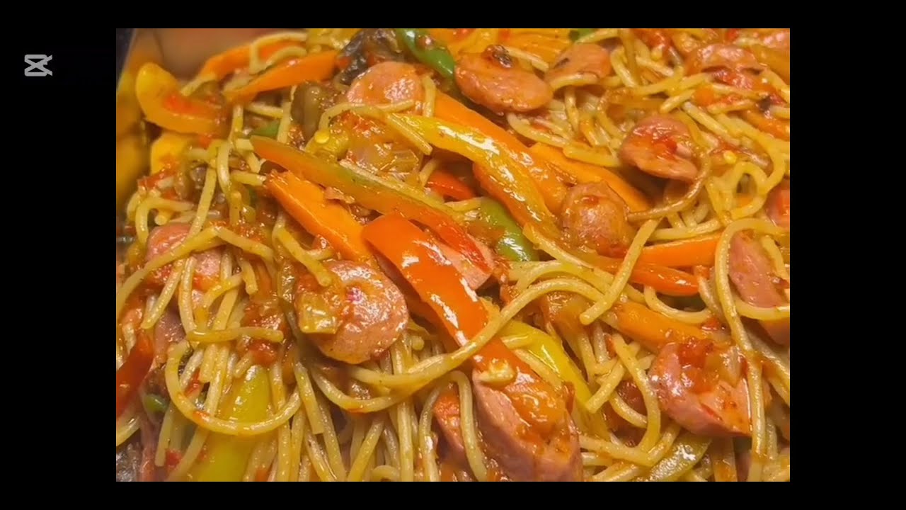 Loaded jollof pasta |Native pasta |odogwu seafood pasta - YouTube