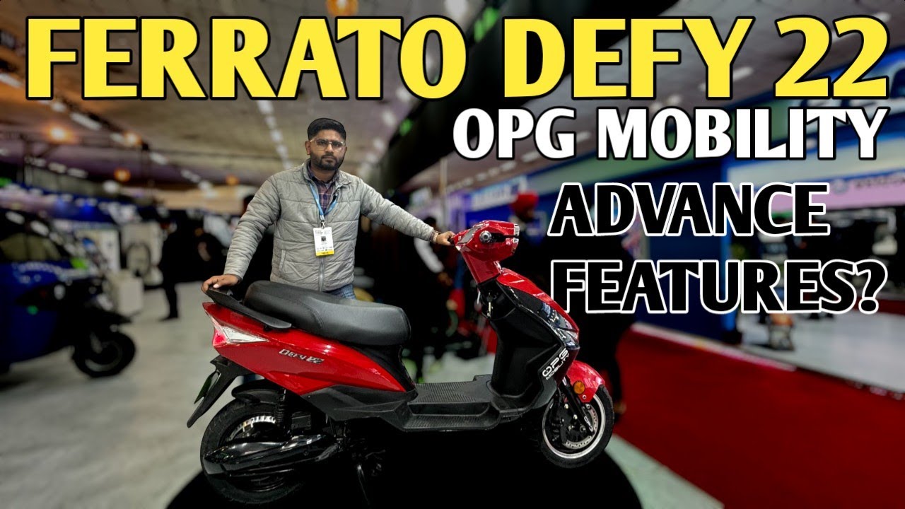 Okaya Ferrato Defy 22 Electric Scooter | advance features के साथ ...