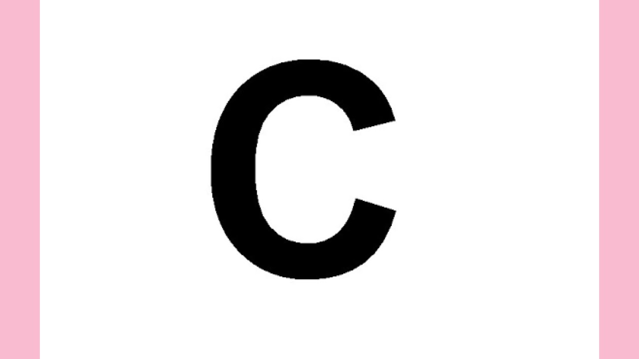 Cat drawing step by step| Cat drawing with letter C - YouTube