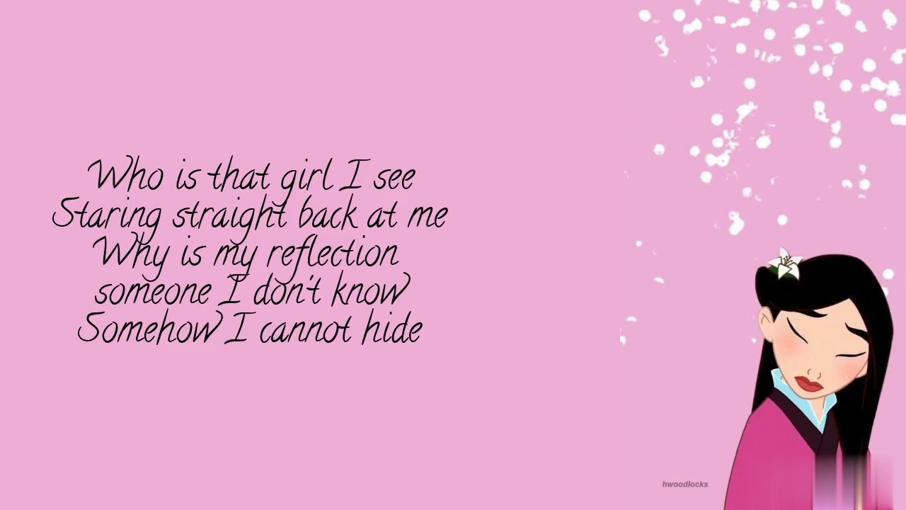 Mulan Reflection Quotes