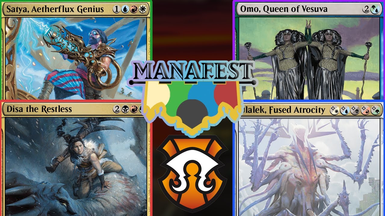 ManaFest Ep 17 - MODERN HORIZONS 3 PRECON MATCH - OMO V ULALEK V DISA V ...
