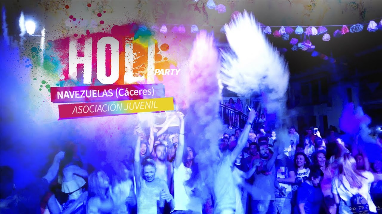 Holi Party - Navezuelas - Dj Kandi - YouTube