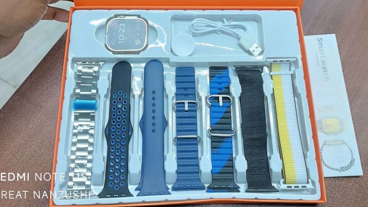 Price: KSh. 2500. Fendior Ultra Smartwatch with 7-In-1 Straps To Cover ...