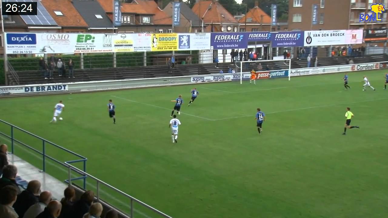 VW Hamme 2-0 Waasland-Beveren - YouTube