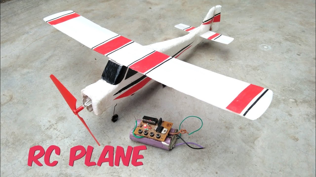 How To Make RC Air Plane from RF receiver - YouTube