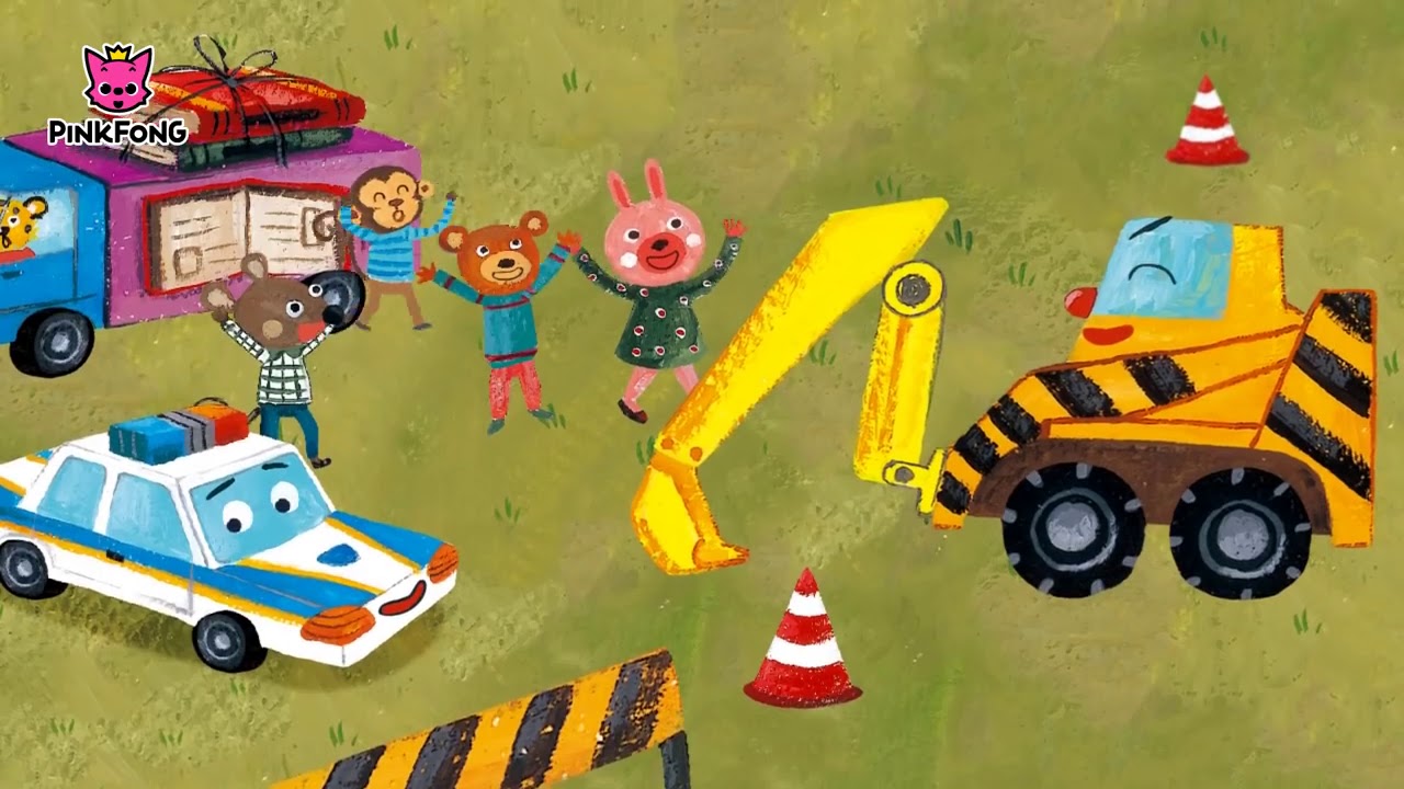 The Super Duper Rescue Team ¦ Car Stories ¦ PINKFONG Story Time for ...