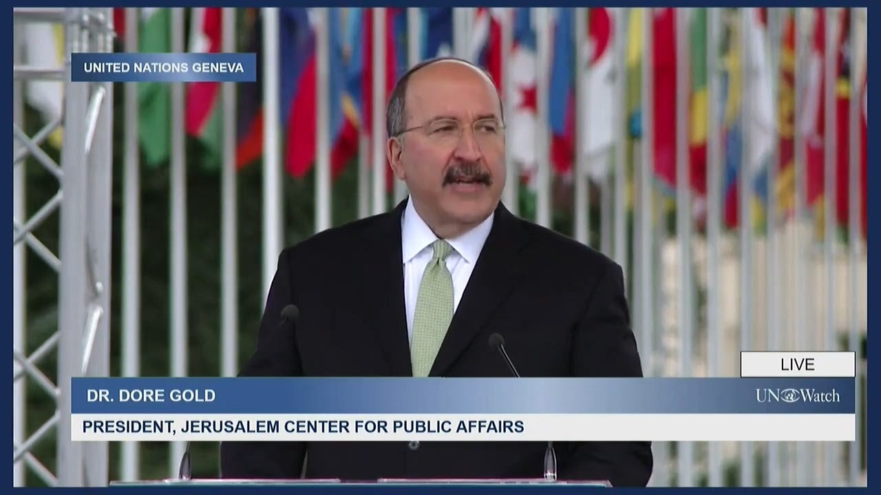 Dore Gold Calls for Equal Rights for Israel at the United Nations - YouTube