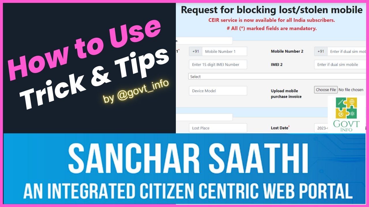 Empower Yourself with Sanchar Saathi Portal: Your Key to Mobile ...