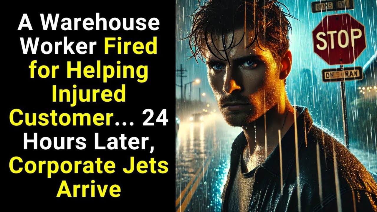 A Poor Warehouse Worker Fired for Helping Injured Customer... 24 Hours ...