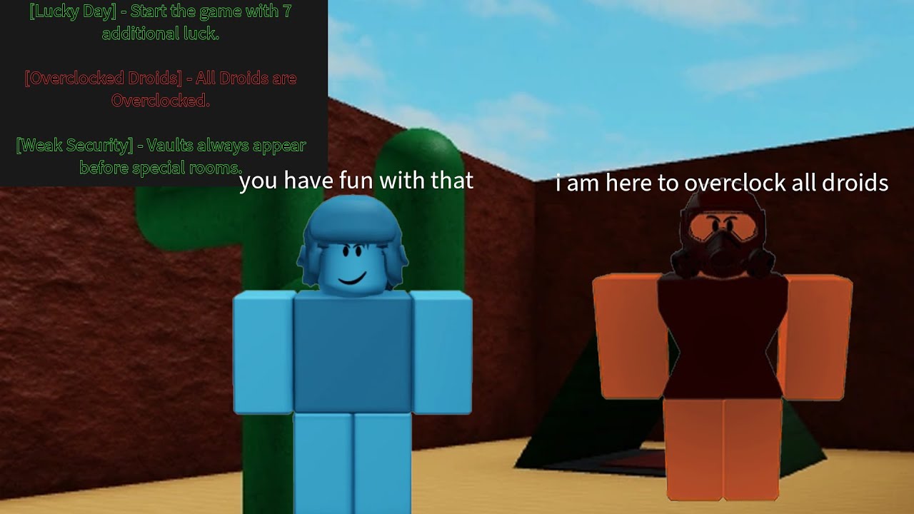 [Randomly Generated Droids] Overclocker over-clocks everything (3/22 ...