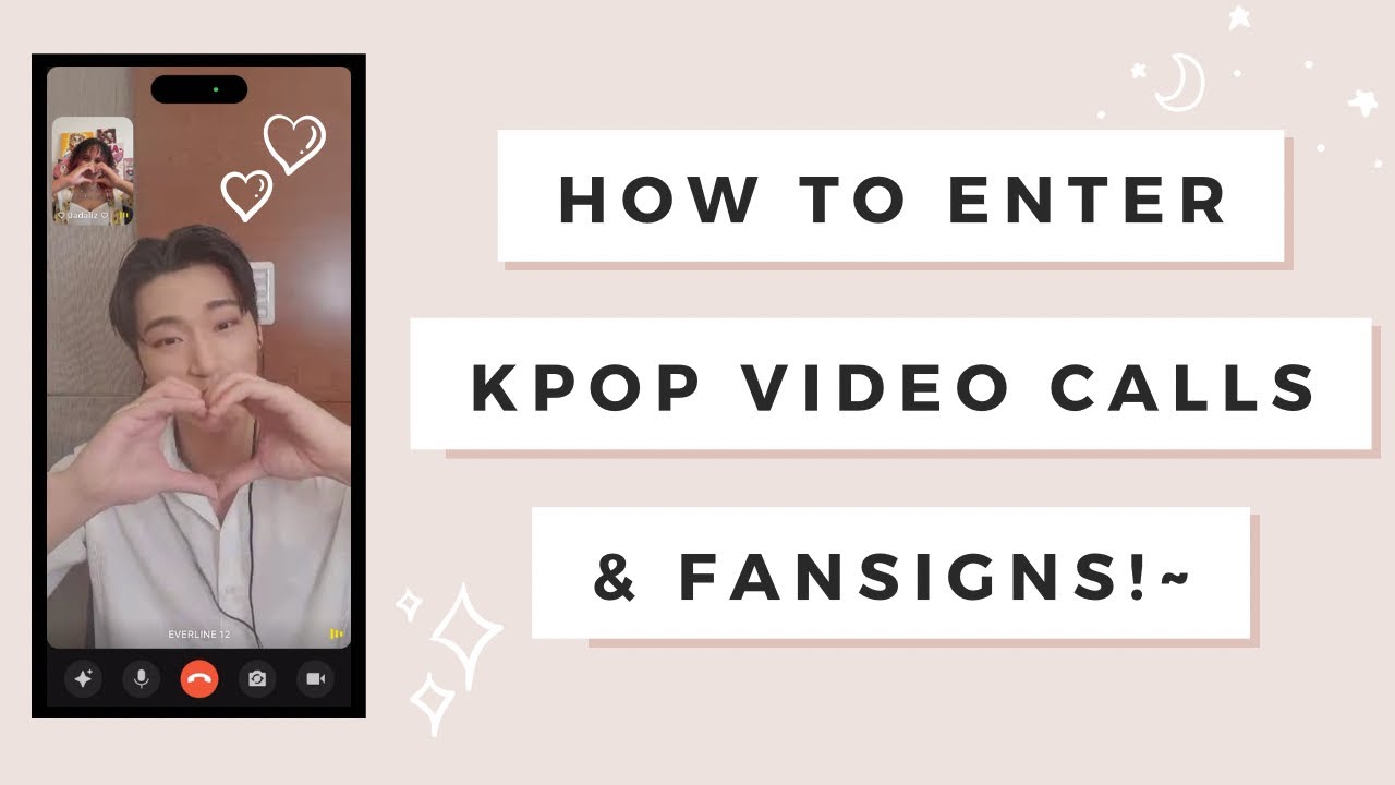 How to Enter Kpop Video Calls/Fansigns: A Guide (Experience w/ ATEEZ ...