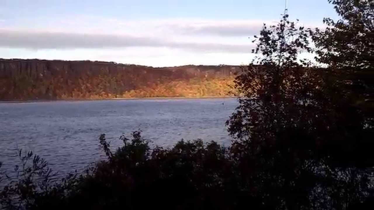 Fall morning at Greystone station, Yonkers NY - YouTube