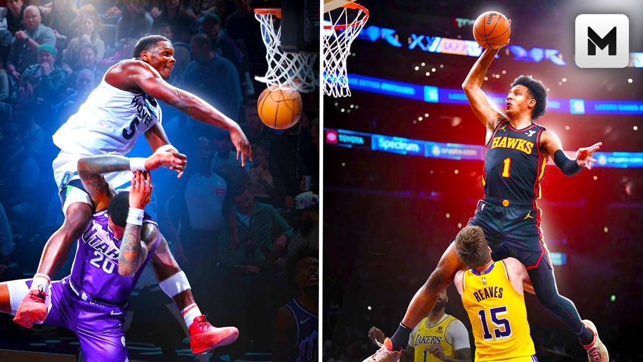 20 Minutes Of BRUTAL & VIOLENT NBA Dunks ☠️ - YouTube