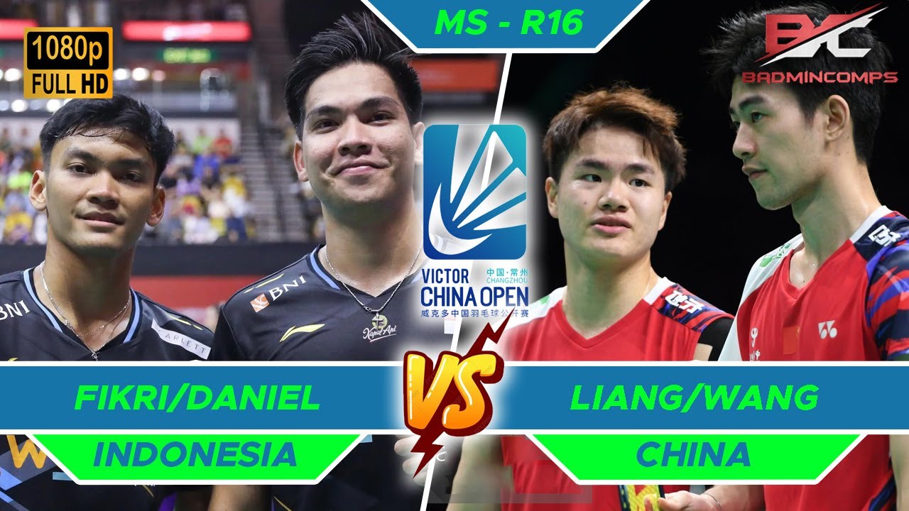 Fikri Daniel Bungkam Pasangan Tuan Rumah Liang Wang | China Open 2024 ...