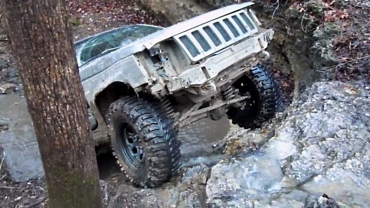 moonlight racing off road park. taking on the waterfall - YouTube