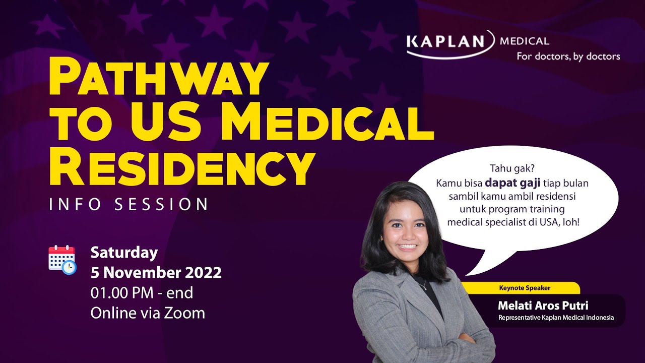 Pathway to US Medical Residency Info Session - Kaplan Medical x HMPPD ...