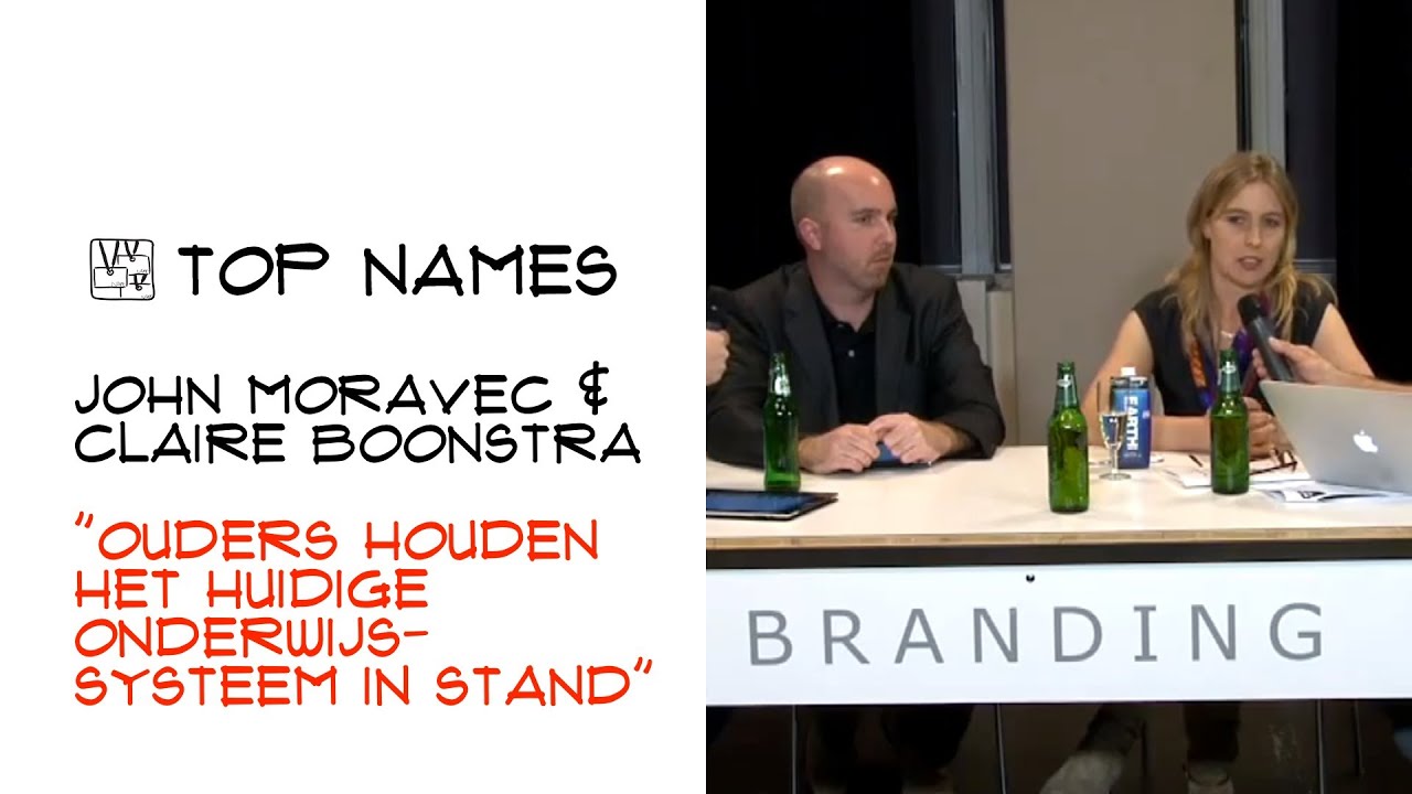 John Moravec & Claire Boonstra: "Ouders houden het huidige ...