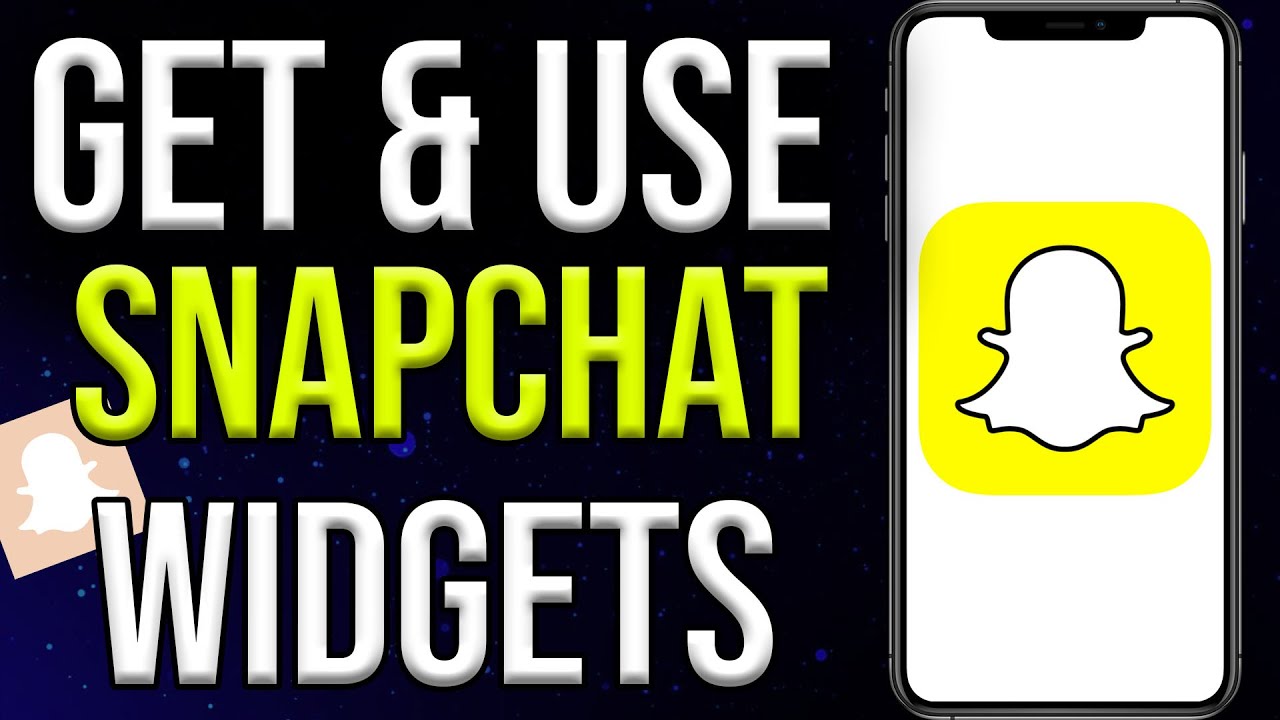 How to Get & Use Snapchat Lock Screen Widgets on iPhone - YouTube
