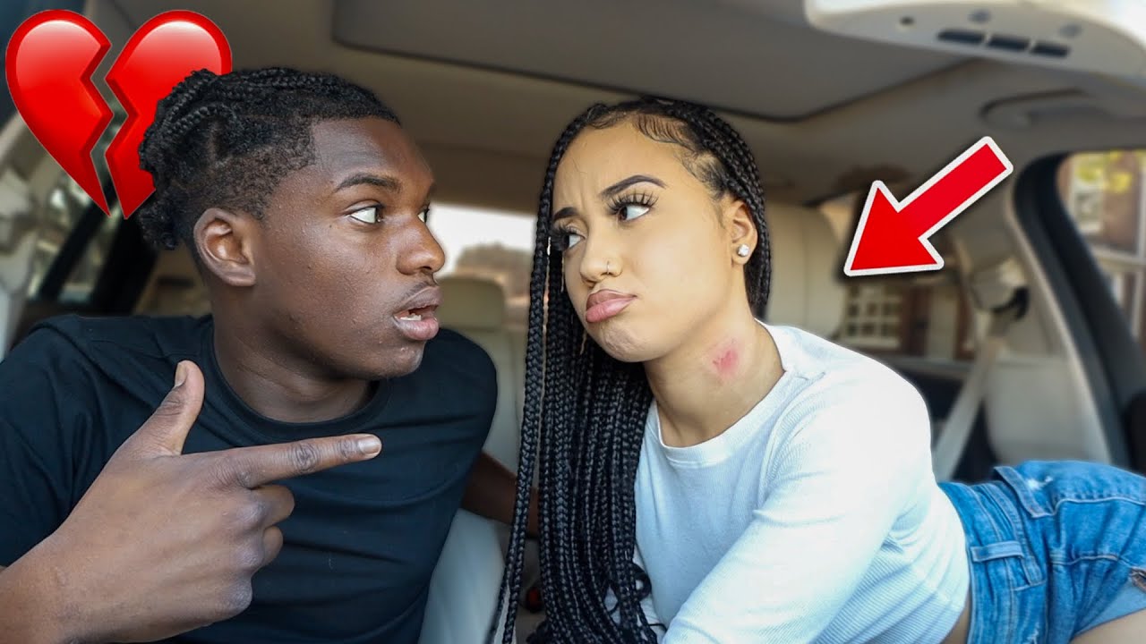 HICKEY PRANK ON MY BOYFRIEND *BIG MISTAKE!* - YouTube