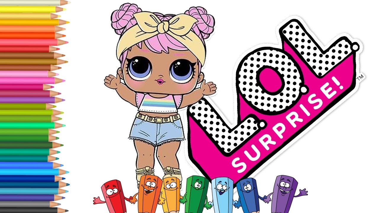 Learn How to Draw Lol Surprise Doll Pink Hair - YouTube
