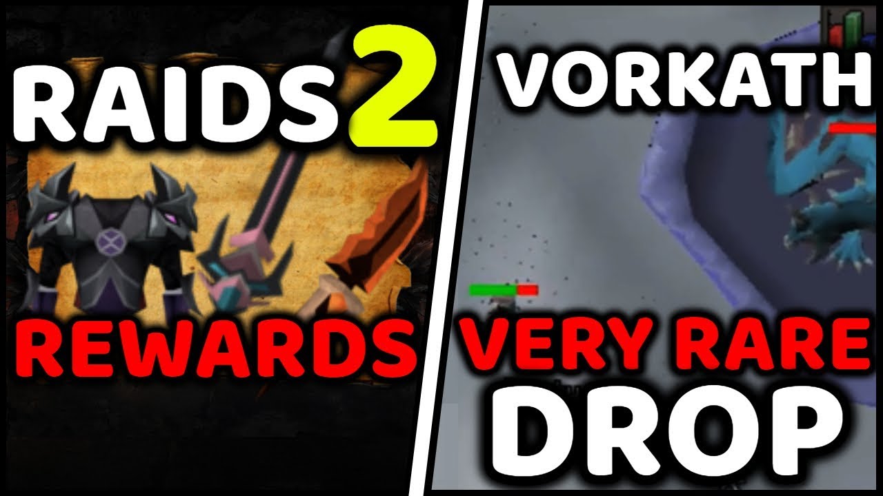 Raids 2 Rewards and Vorkath Rare Drop OSRS - YouTube