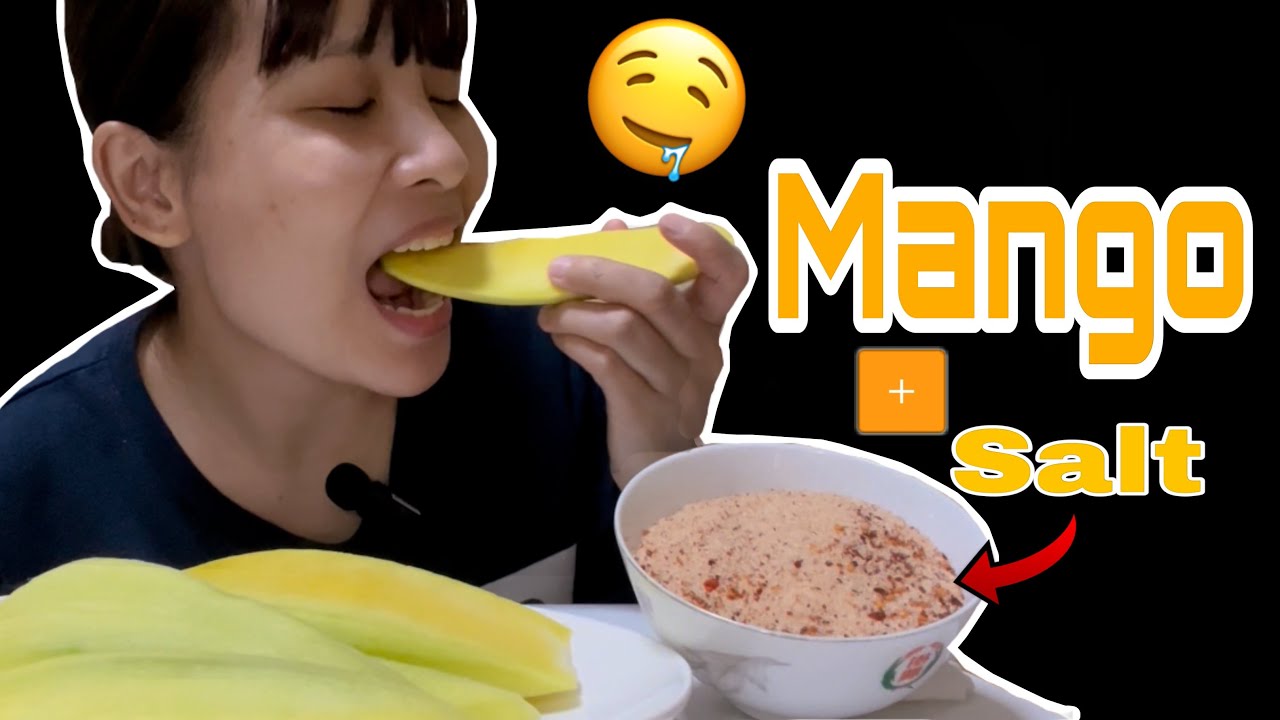 ASMR MANGO EATING #asmr #mukbang #tinayseat - YouTube