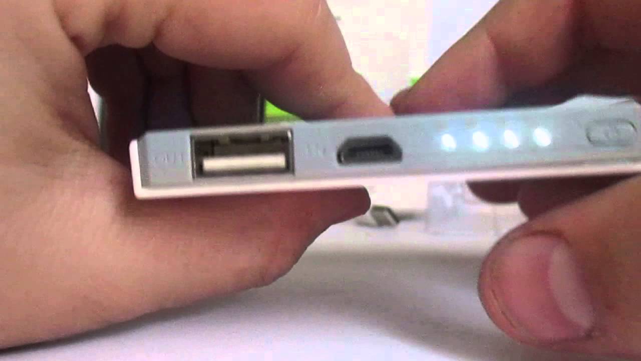 VERTEX Power bank 4000 мили ампер часов. - YouTube