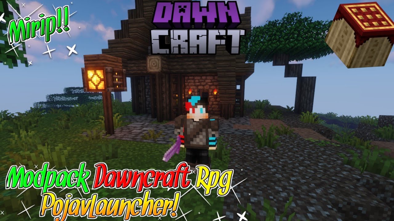 Modpack Rpg Fantasy Mirip DawnCraft Di Pojav Launcher! Kalian Harus ...
