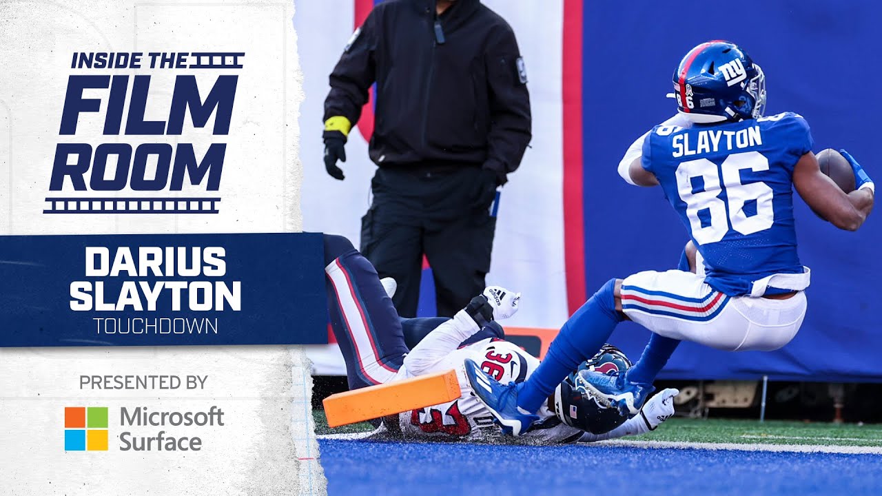 Film Room: Breaking Down Darius Slayton's Big Touchdown Catch vs ...