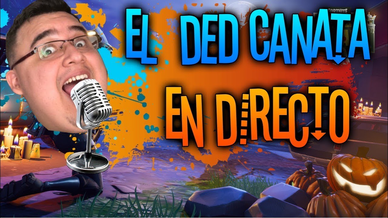 EL DED se pone a cantar en directo .en el nuevo juego de twitch xd ...