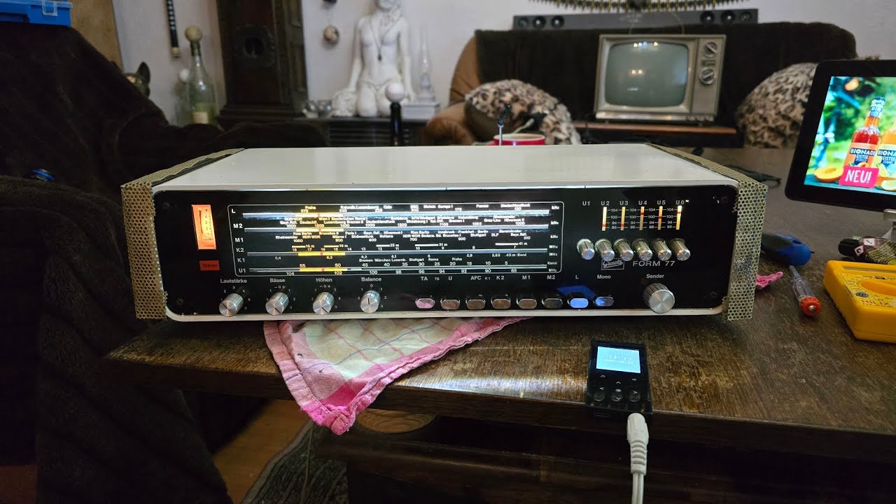 Ich habe einen Receiver Graetz Form 77 mit internen Lautsprecher ...