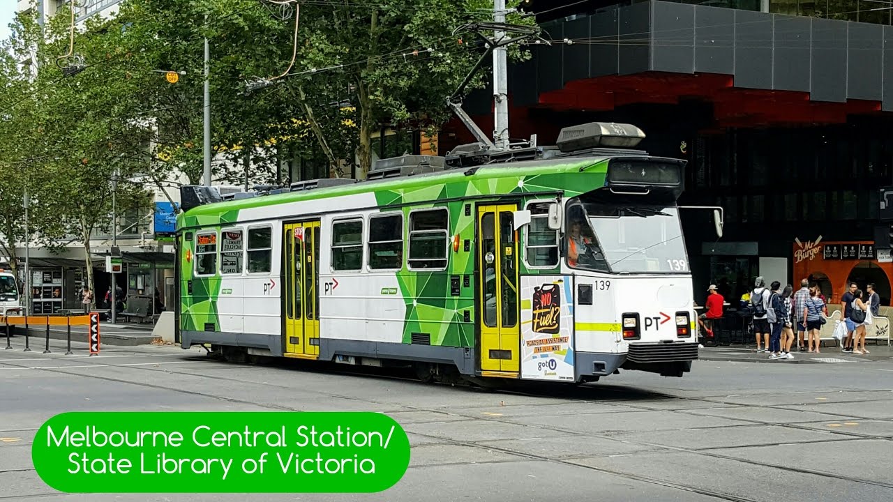 Melbourne Trams Vlog 6: Melbourne Central Station & State Library of ...