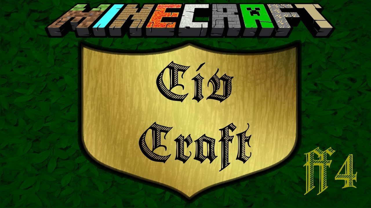 Minecraft | Civ Craft | #4 Setting Up Camp - YouTube
