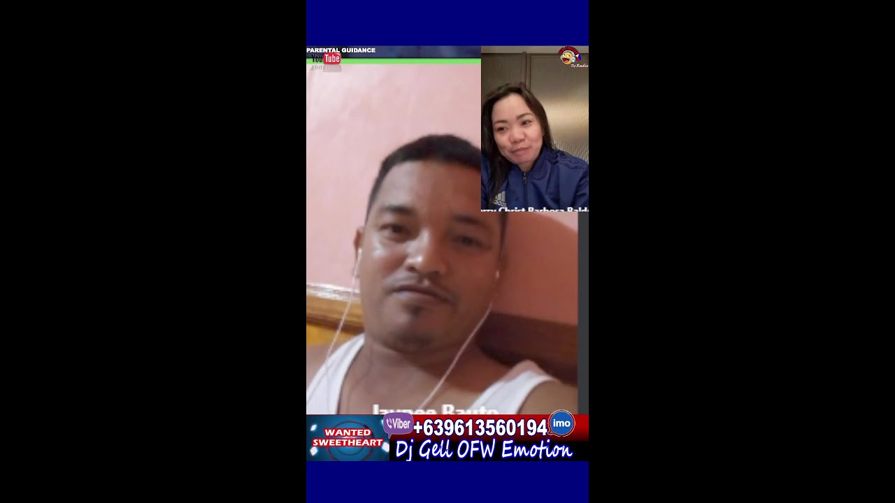DJ GELL Live: Wanted Sweetheart with DJ Gell OFW Emotion Tv.Radio / Dec ...