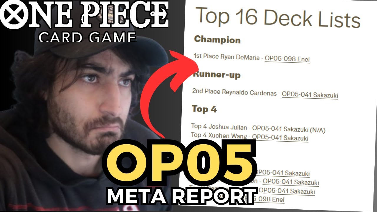 THE 2 DECKS DOMINATING THE OP05 META | OP05 META REPORT | One Piece ...