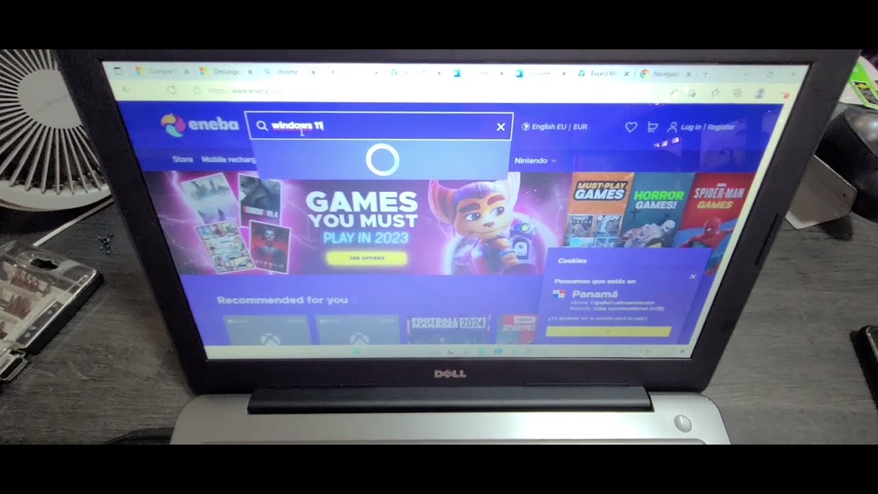 DELL P66F INSPIRON 15 SERIE 5000 USADA CON SSD DE 240 GB, MUY BIEN ...