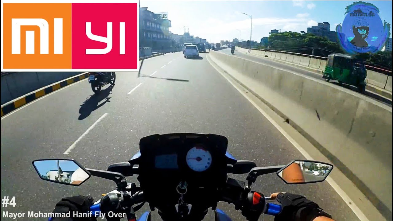 Mi Yi 2k Footage || Mayor Mohammad Hanif Fly Over || Motovlog #4 - YouTube