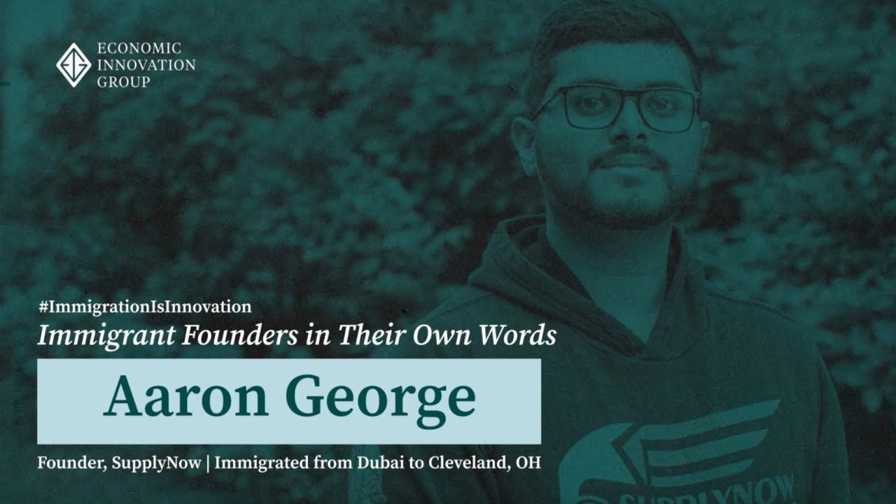 Immigrant Founders in Their Own Words | Aaron George, SupplyNow - YouTube