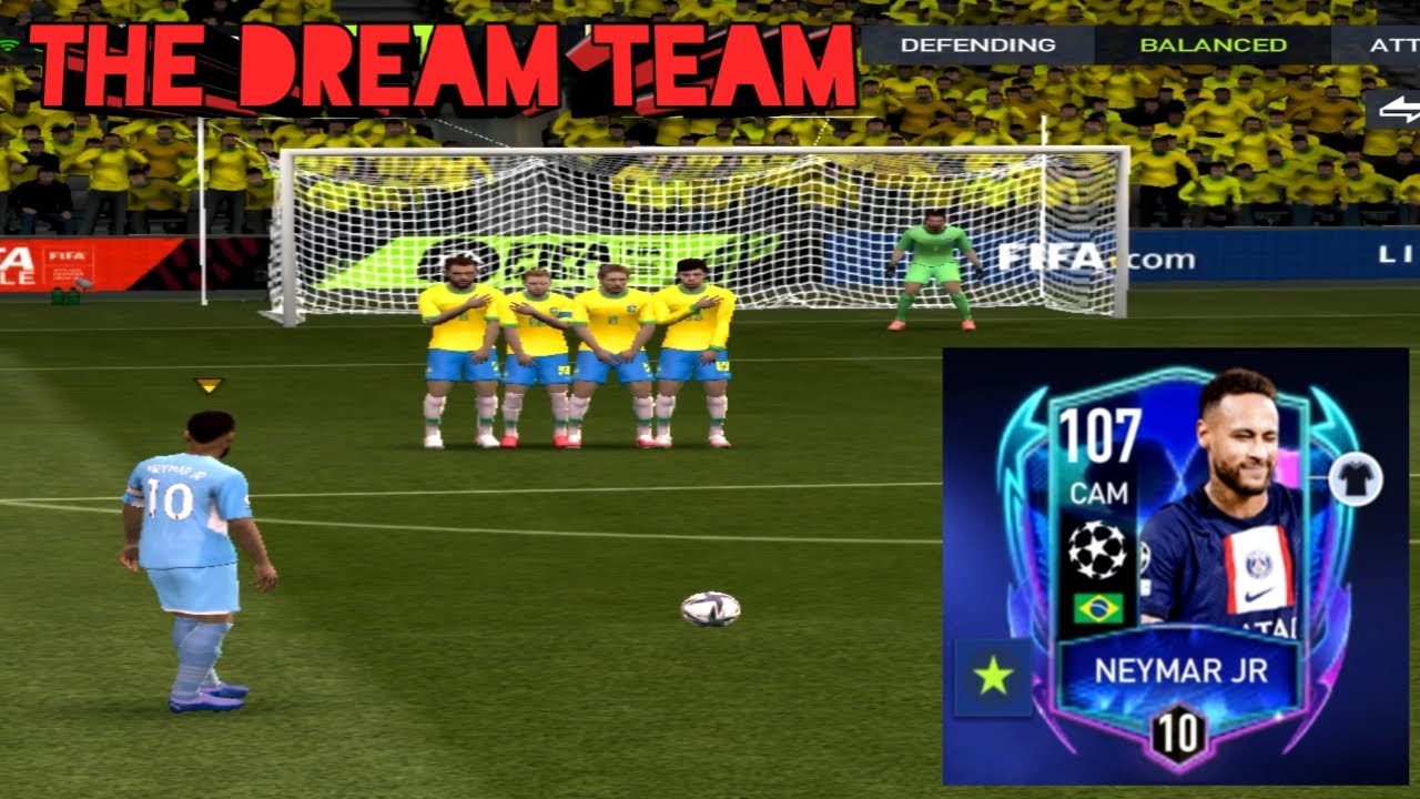 Neymar jr!! The start of the dream team!! 1 #fifamobile - YouTube